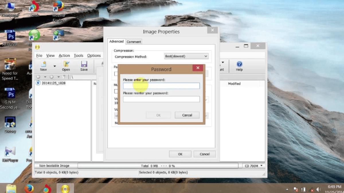 How to compress an iso