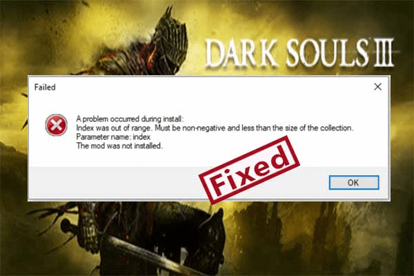 Nmm error loading the following mods
