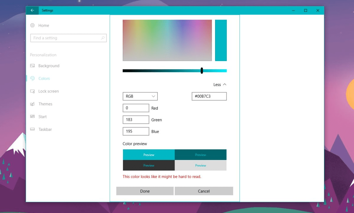Windows 10 colors messed up
