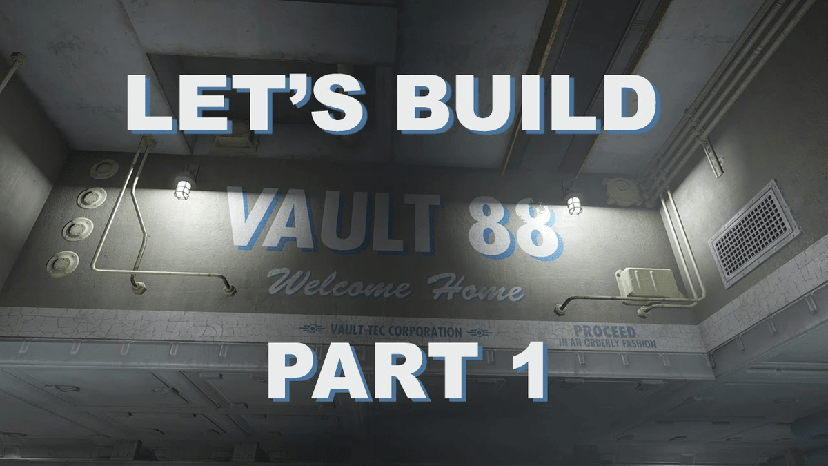 Fallout 4 build your own vault mod