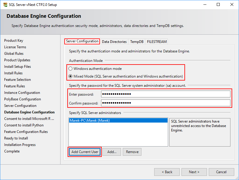 Cara instal sql server 2019