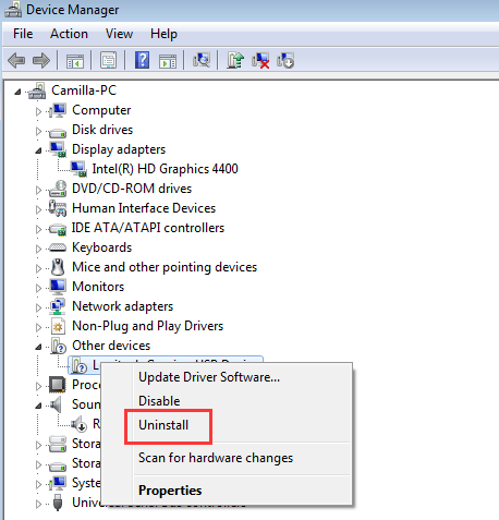 I uninstalled my graphics card from device manager