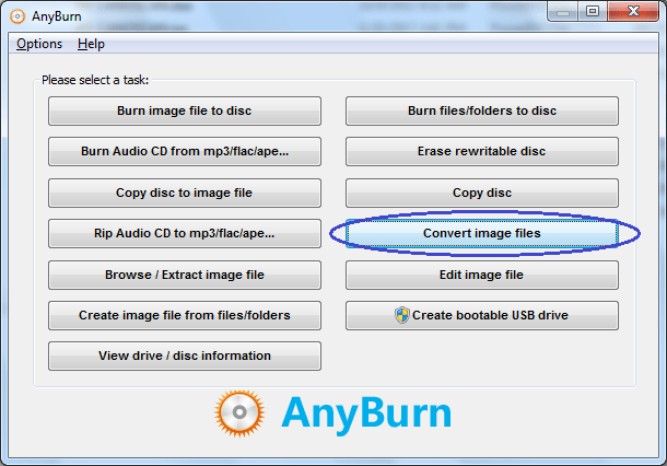 How to convert iso file to exe