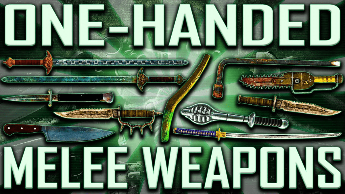 Fallout 3 unique melee weapons