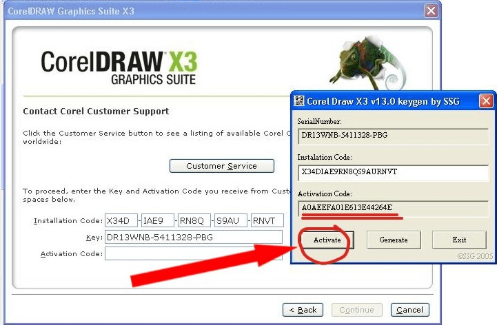 Corel draw serial number