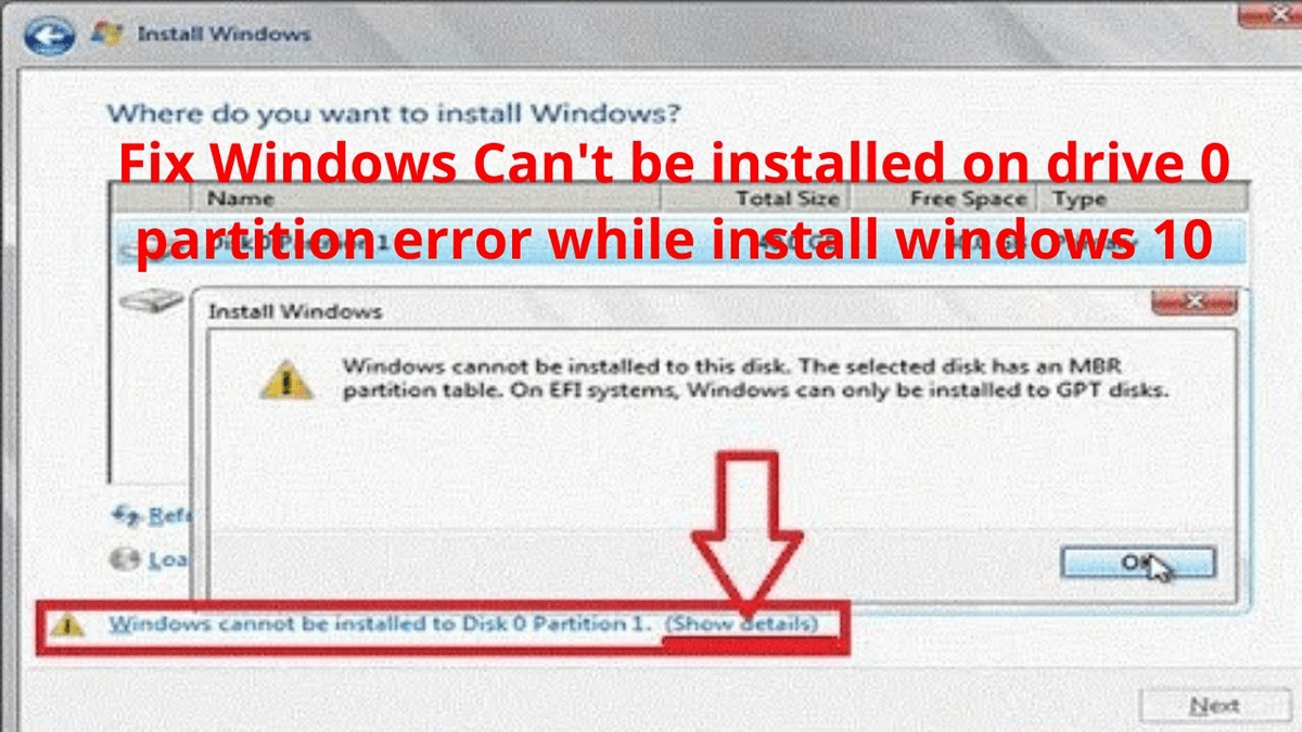 Bootcamp windows cannot be installed gpt
