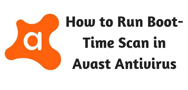 How to run boot scan in avast