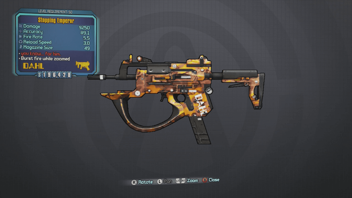 Borderlands 2 gun editor