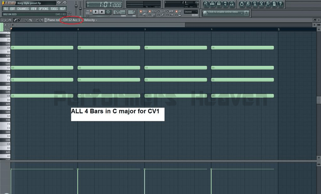Chord progressions fl studio