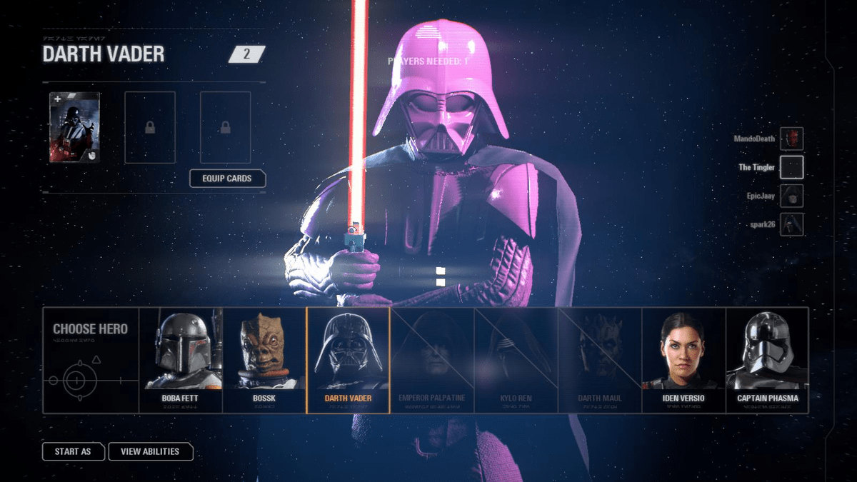 Battlefront 2 character skins