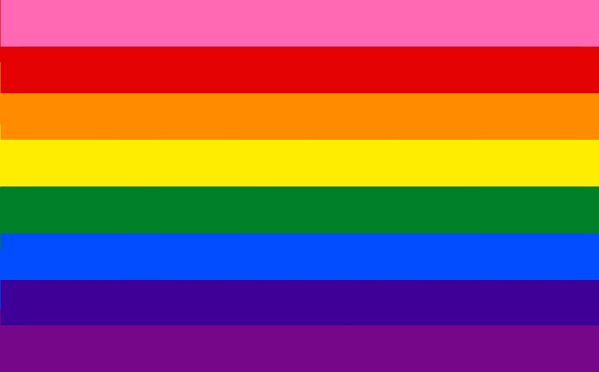 Original gay flag colors
