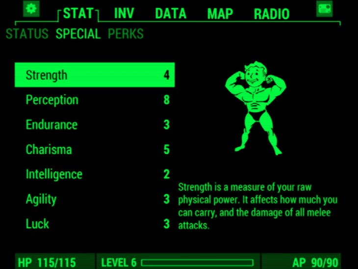 Fallout 4 character creation cheat