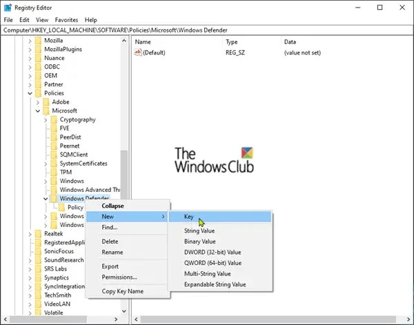 Windows defender right click scan