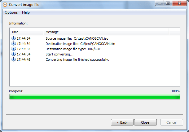 Convert bin cue to iso imgburn