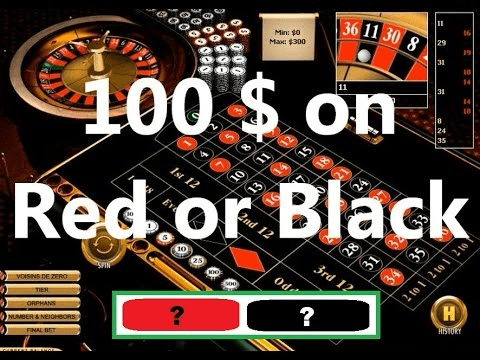 roulette odds black