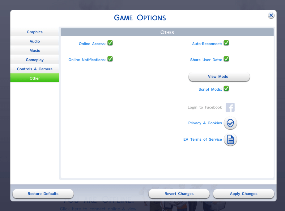 Sims 4 control mod
