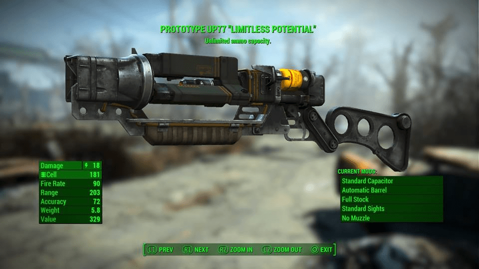 unique weapons fallout 4