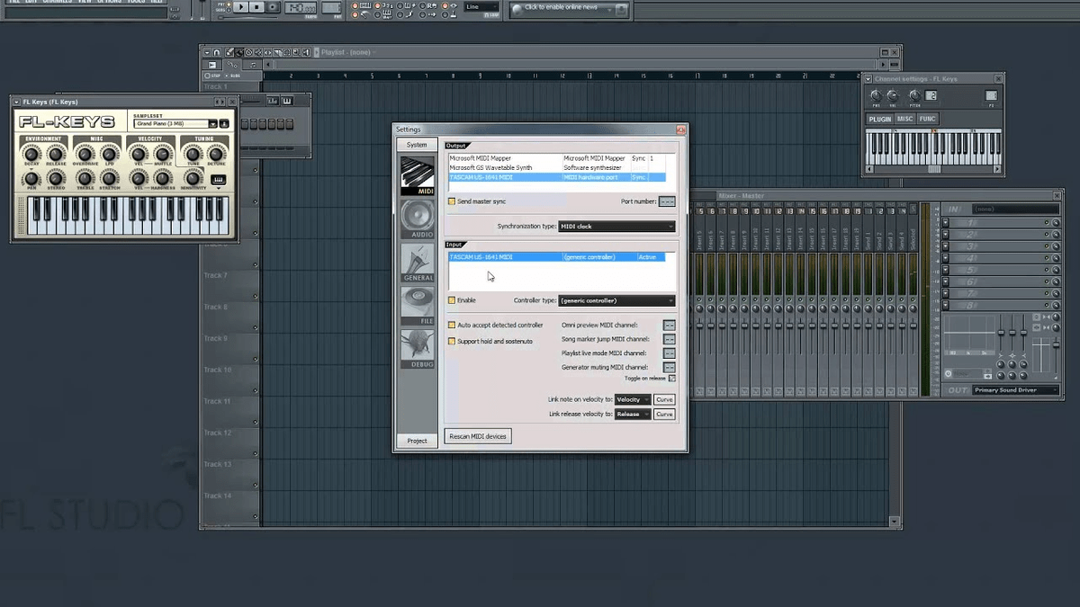 How to use midi in fl studio