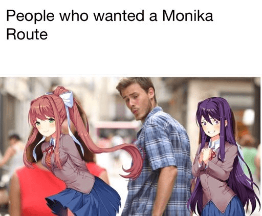 Doki doki literature club monika route