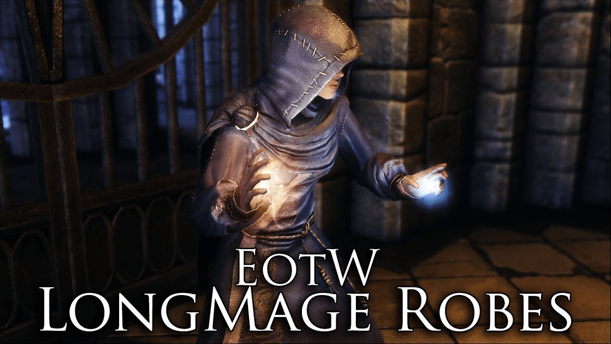 Skyrim vampire robes mod