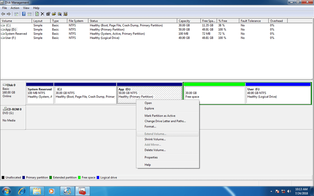 Volume system icon greyed out windows 10