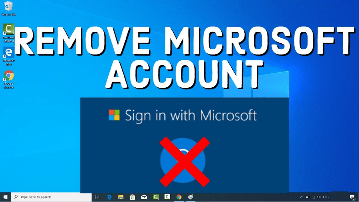 How to unlink microsoft account from windows 10