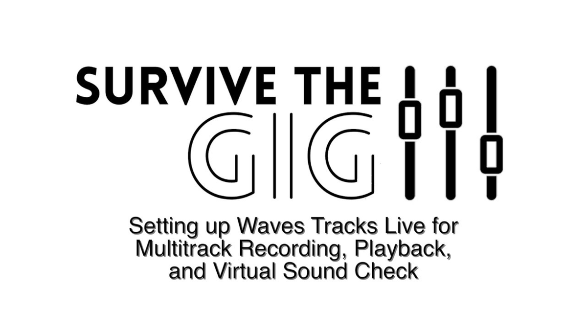 Waves tracks live tutorial