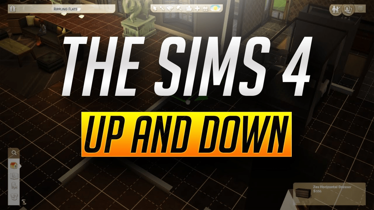 Sims 4 move objects up and down wall