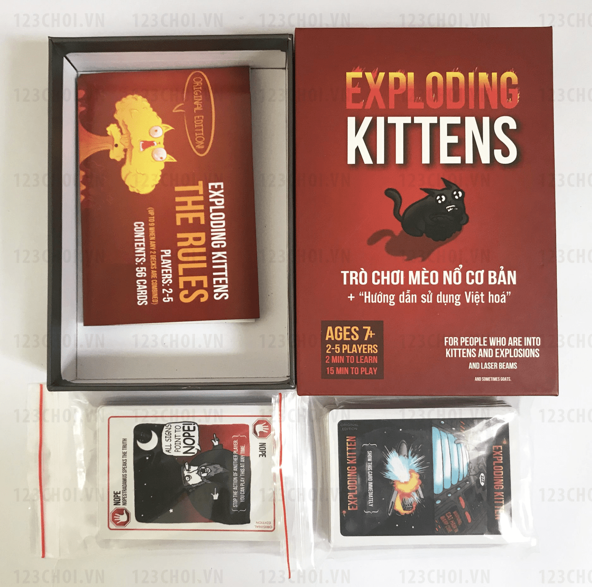 Nope exploding kittens