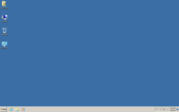 Windows 7 classic logon screen