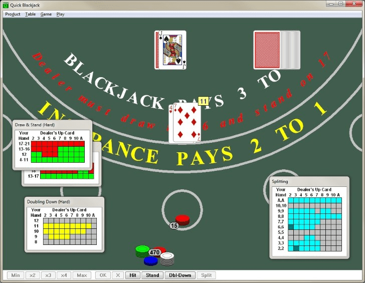 Tableau Blackjack