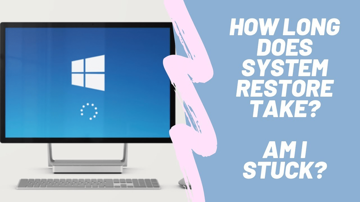 Windows 10 system restore taking forever