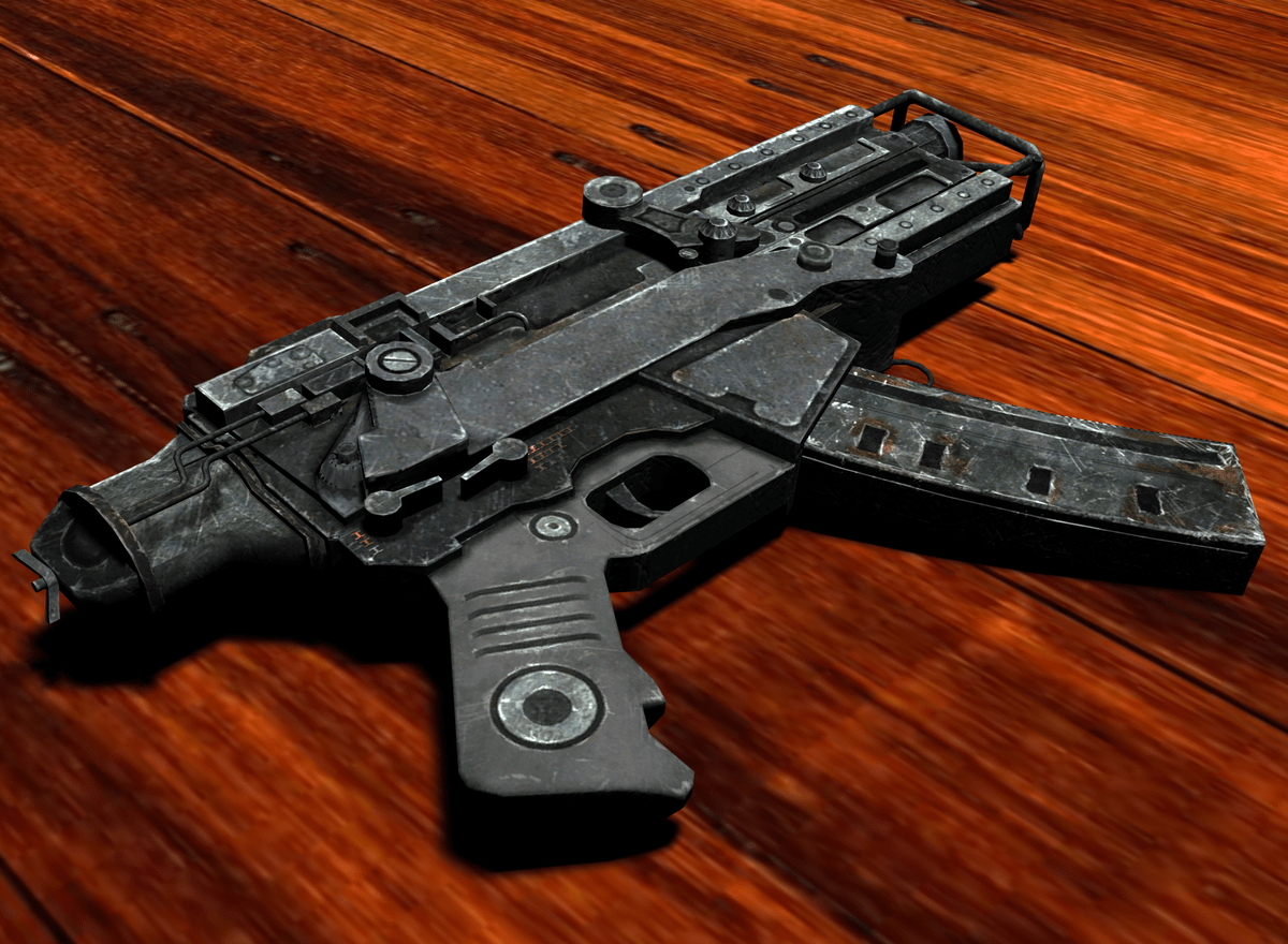 Submachine gun fallout 4
