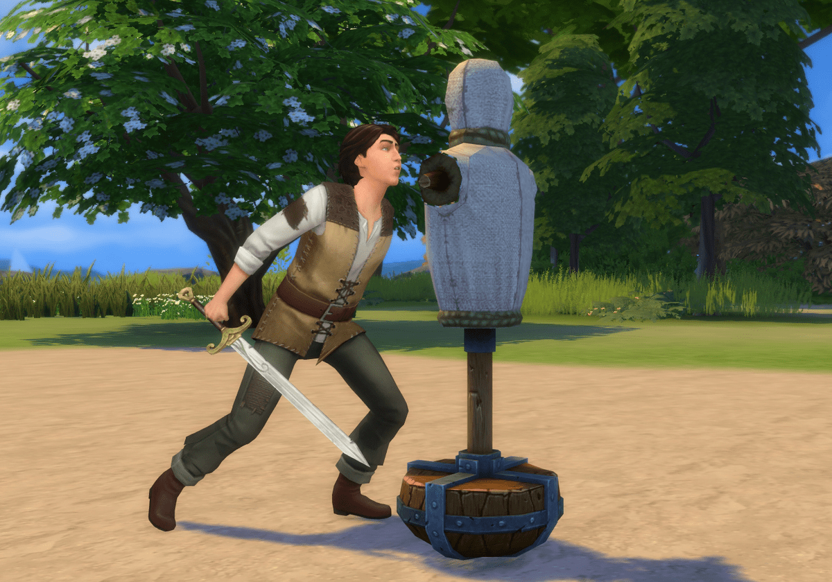 Sims 4 sword fighting mod