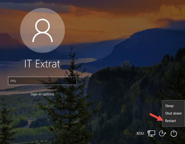 Windows 10 no login screen after sleep