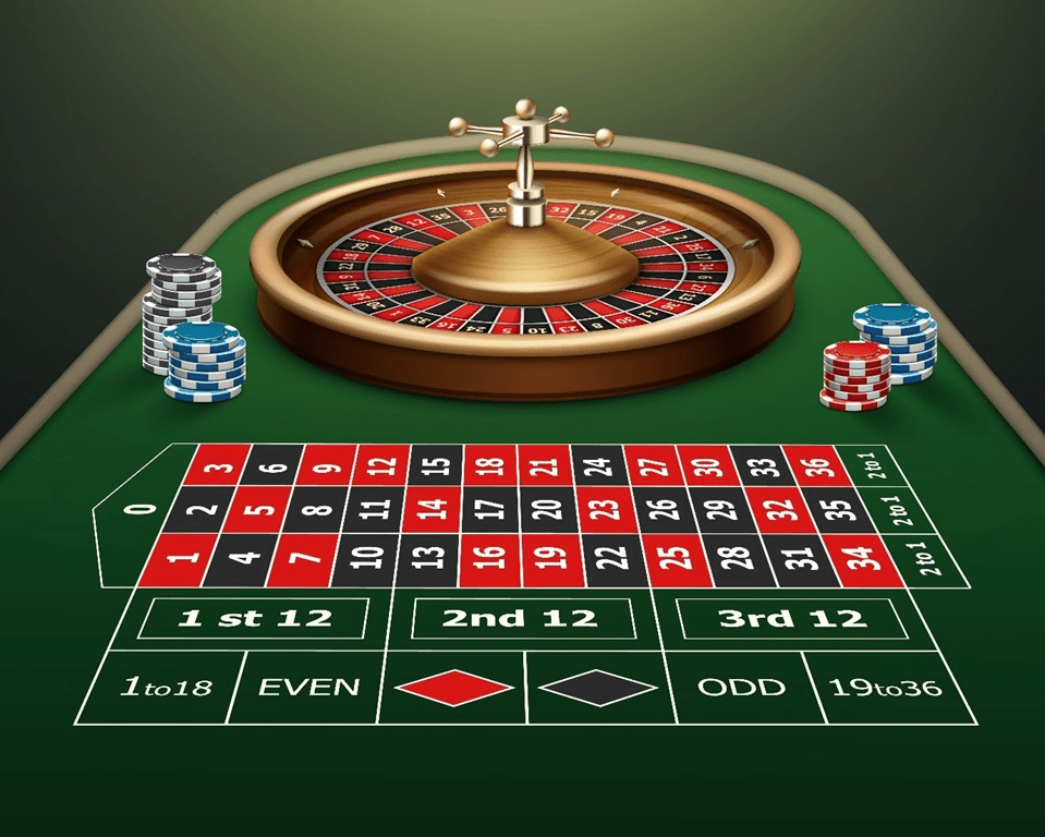roulette table number odds