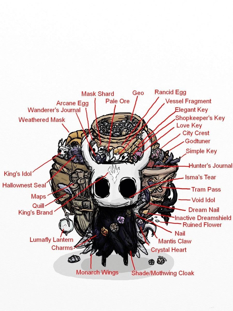 Hollow knight hunter journal