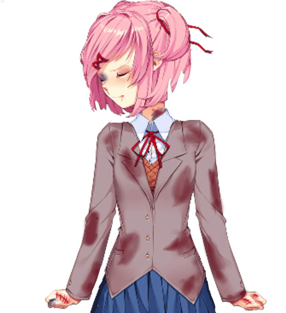 Doki doki literature club sprites