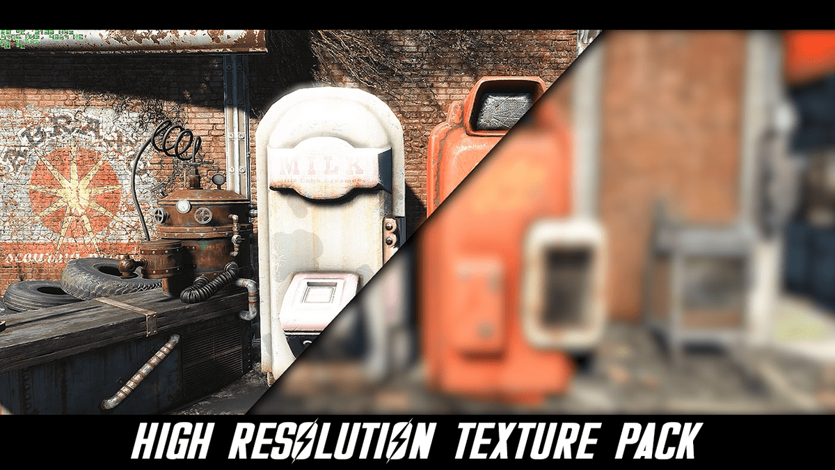 Fallout 4 textures low res