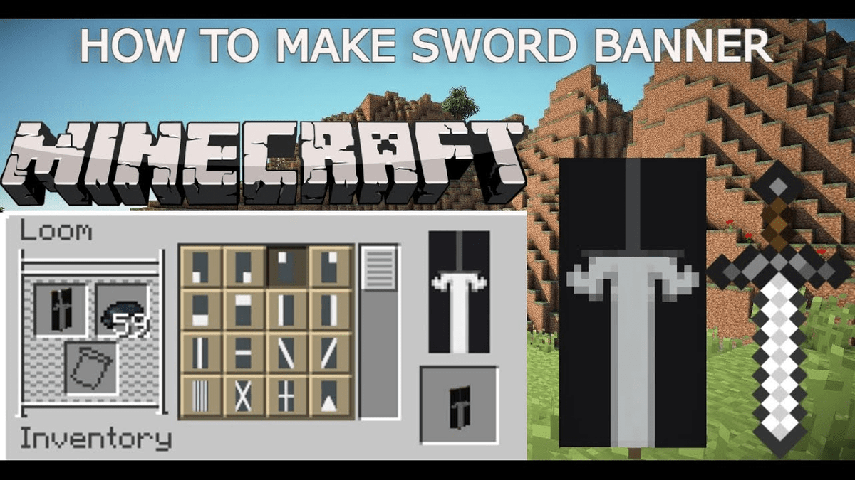 how to make a banner in minecraft