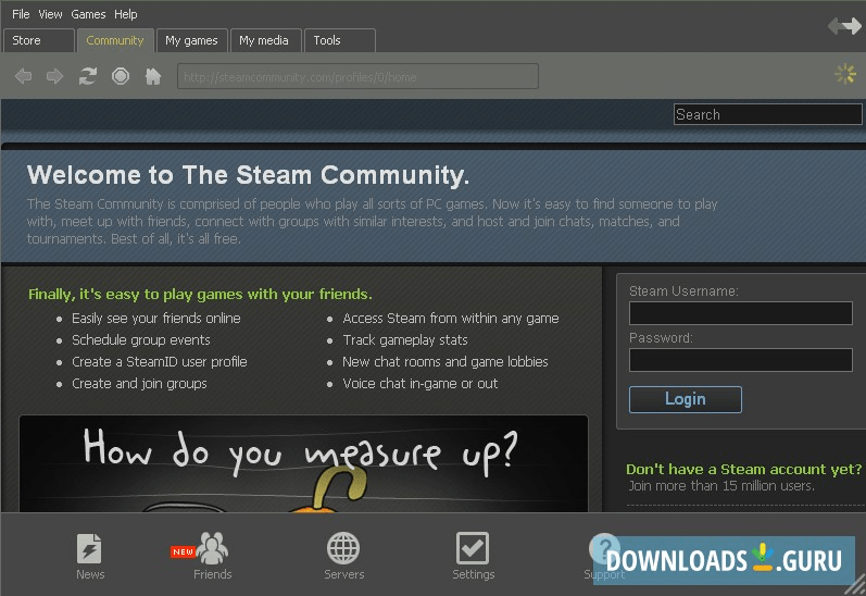 Steam not in program files