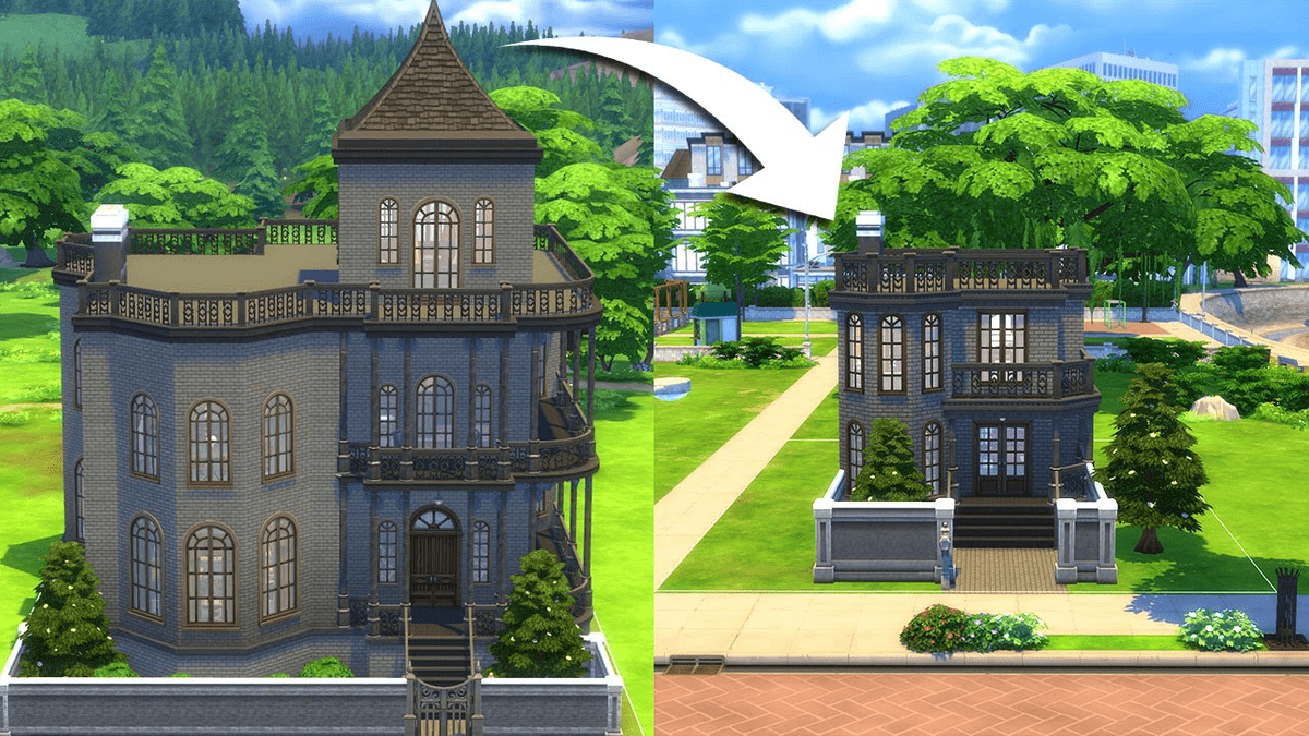 Sims 4 Goth House I Built My For Real Dream Home! Historic Gothic