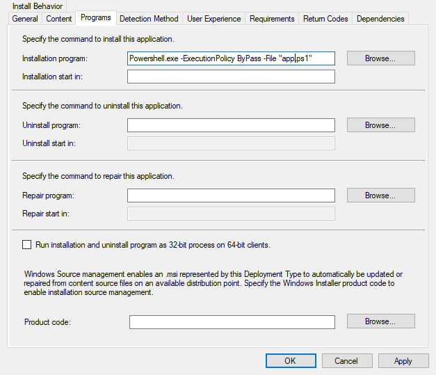 How to install software using powershell