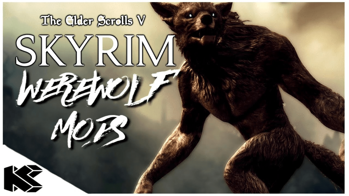 Skyrim werewolf skin mods