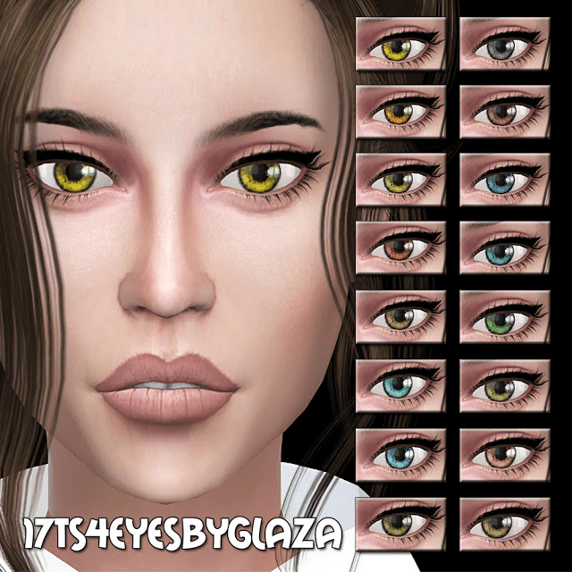Sims 4 custom eyes