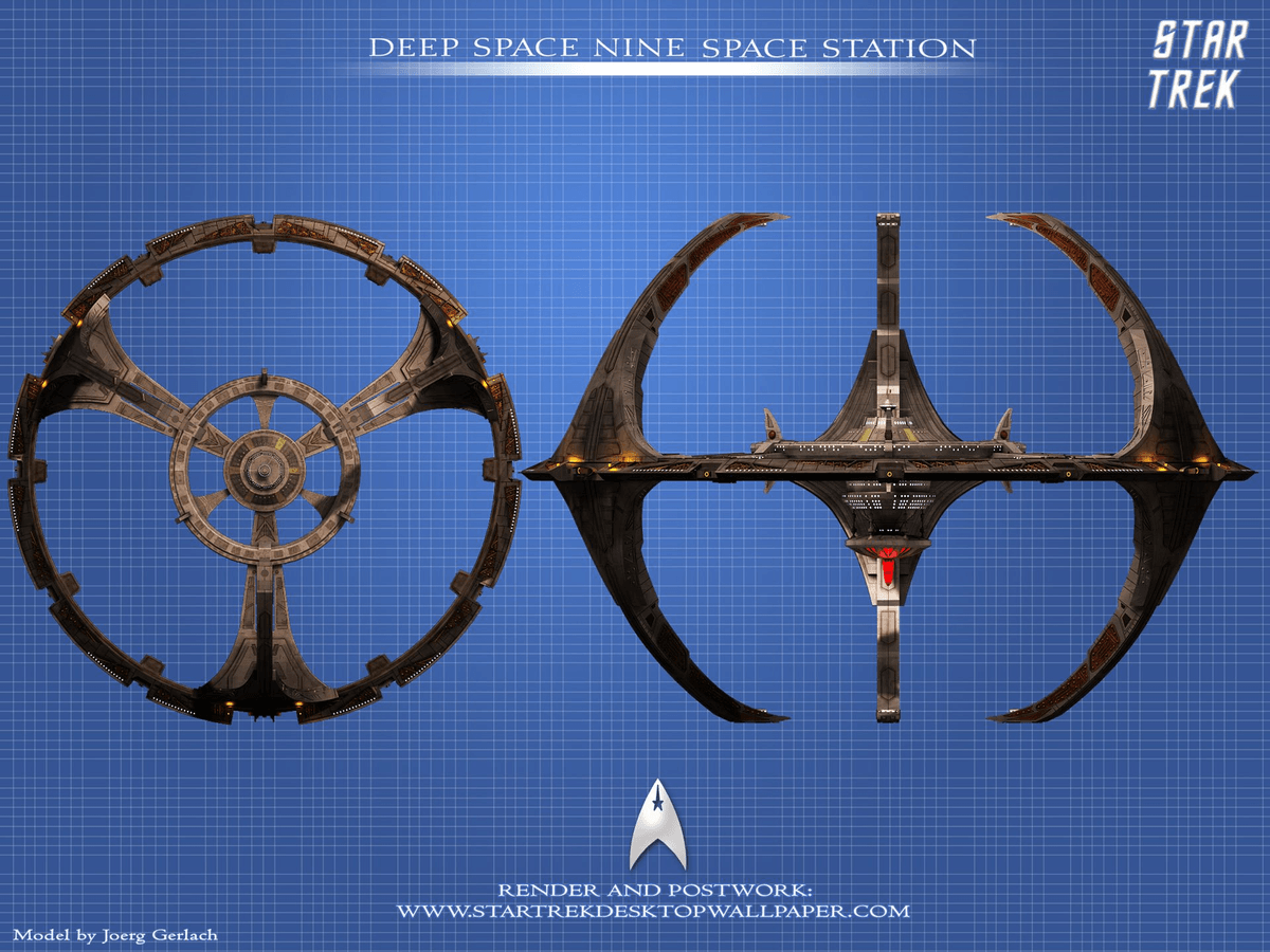 Star trek deep space nine models