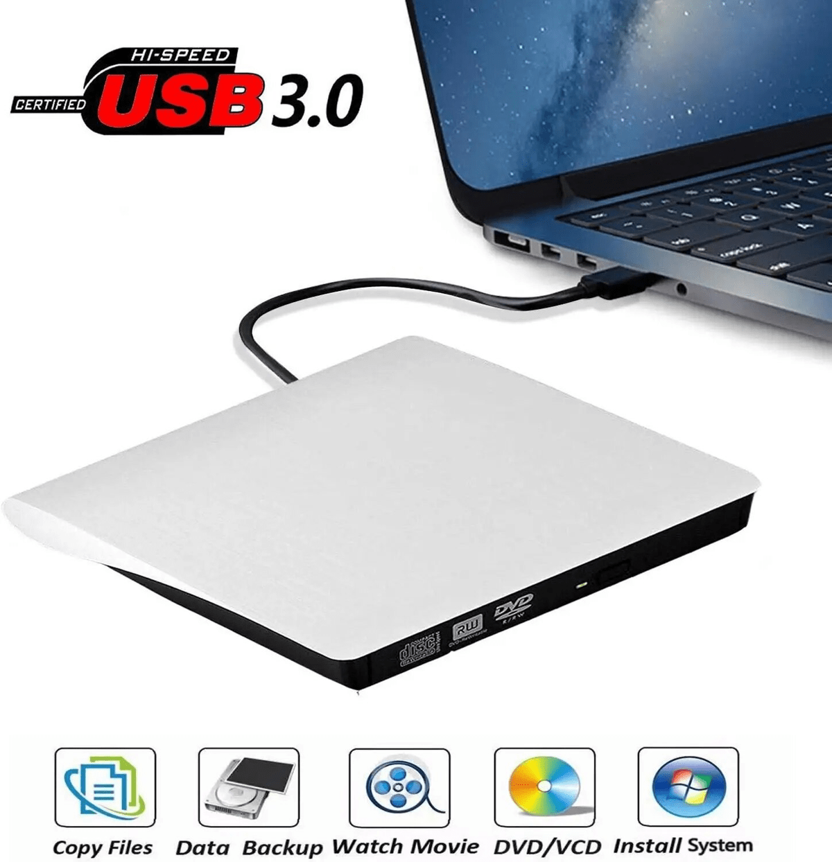 External optical drive windows 10
