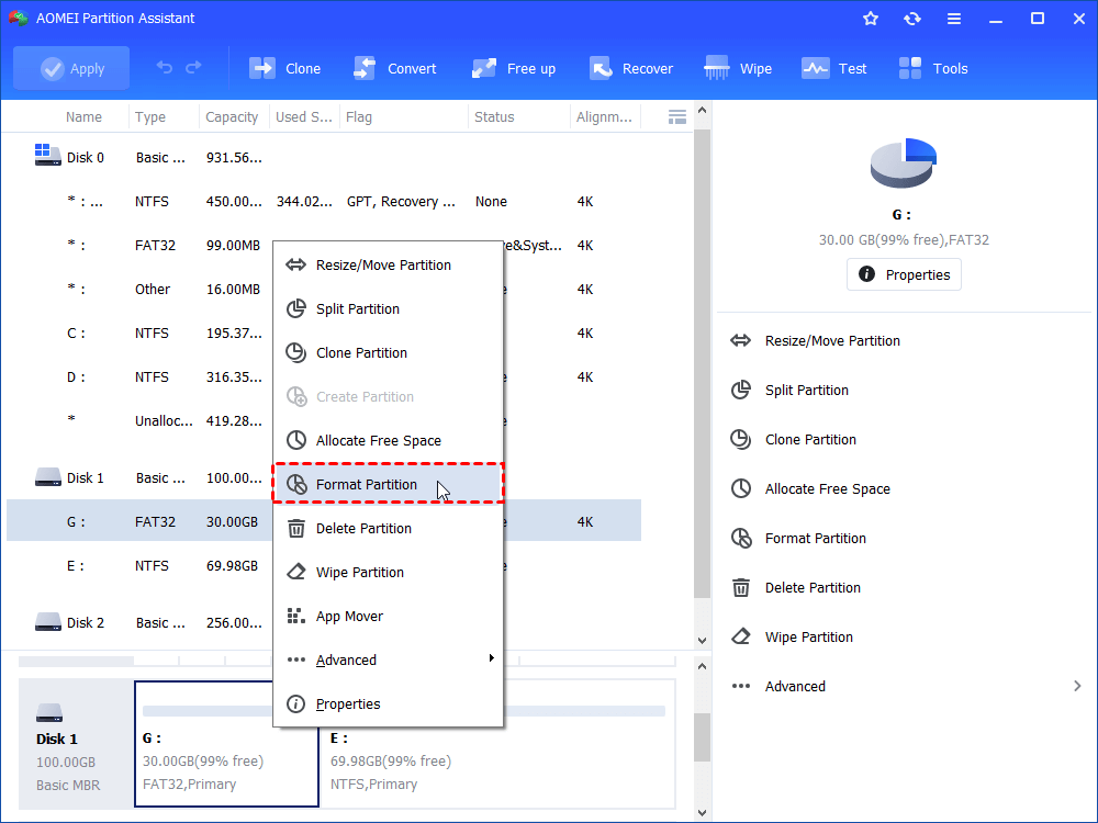 How to format ssd on windows 10