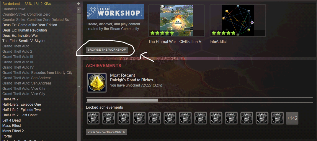 Mod from steam workshop