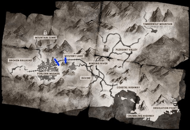 The long dark wintermute map